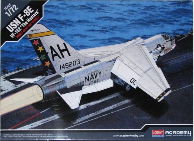 Academy 12521 Usn F 8e Crusader Vf 162 The Hunters