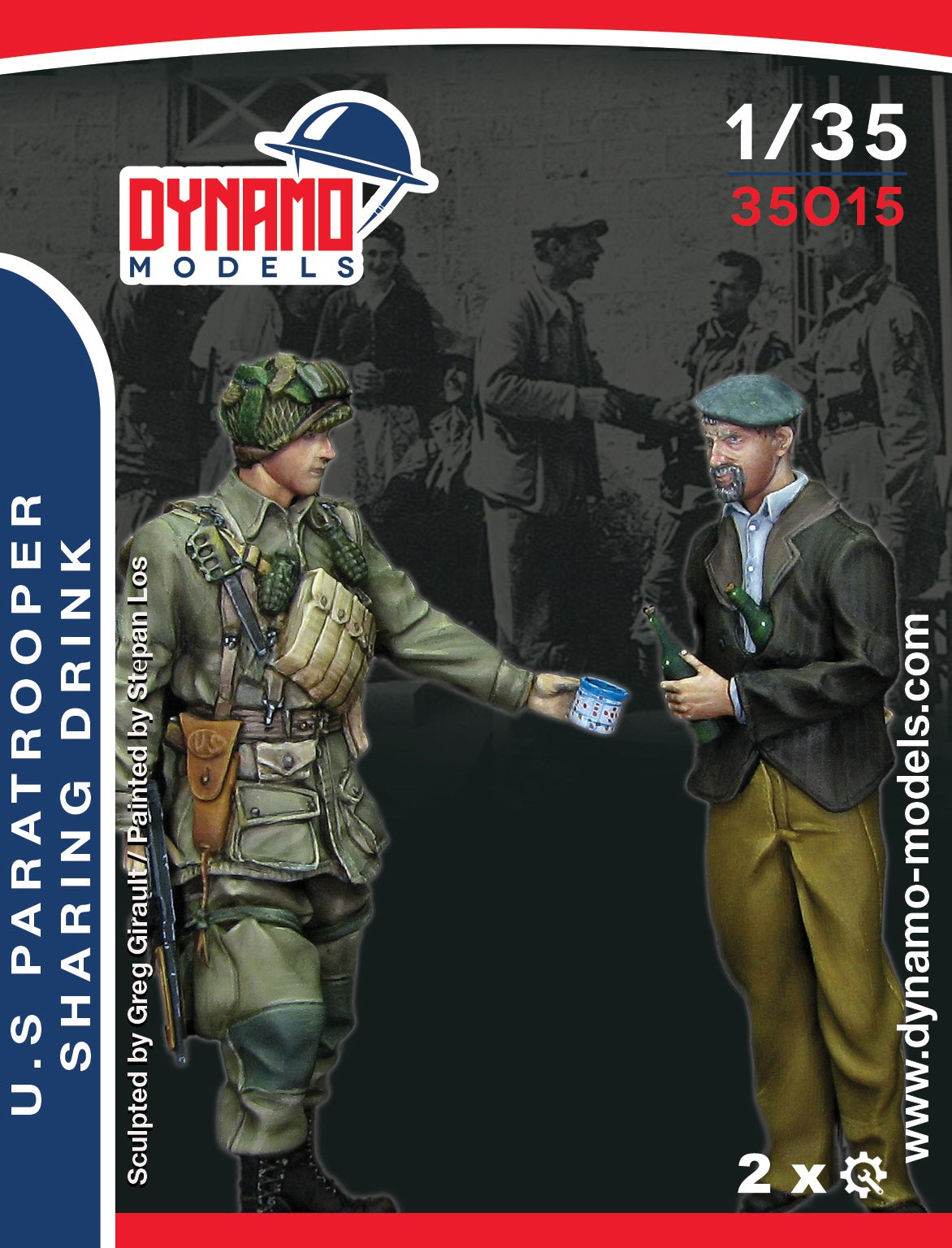 Dynamo DYM35015 1/35 Liberation ‚Äì Let‚Äôs have a drink! (2 figures)