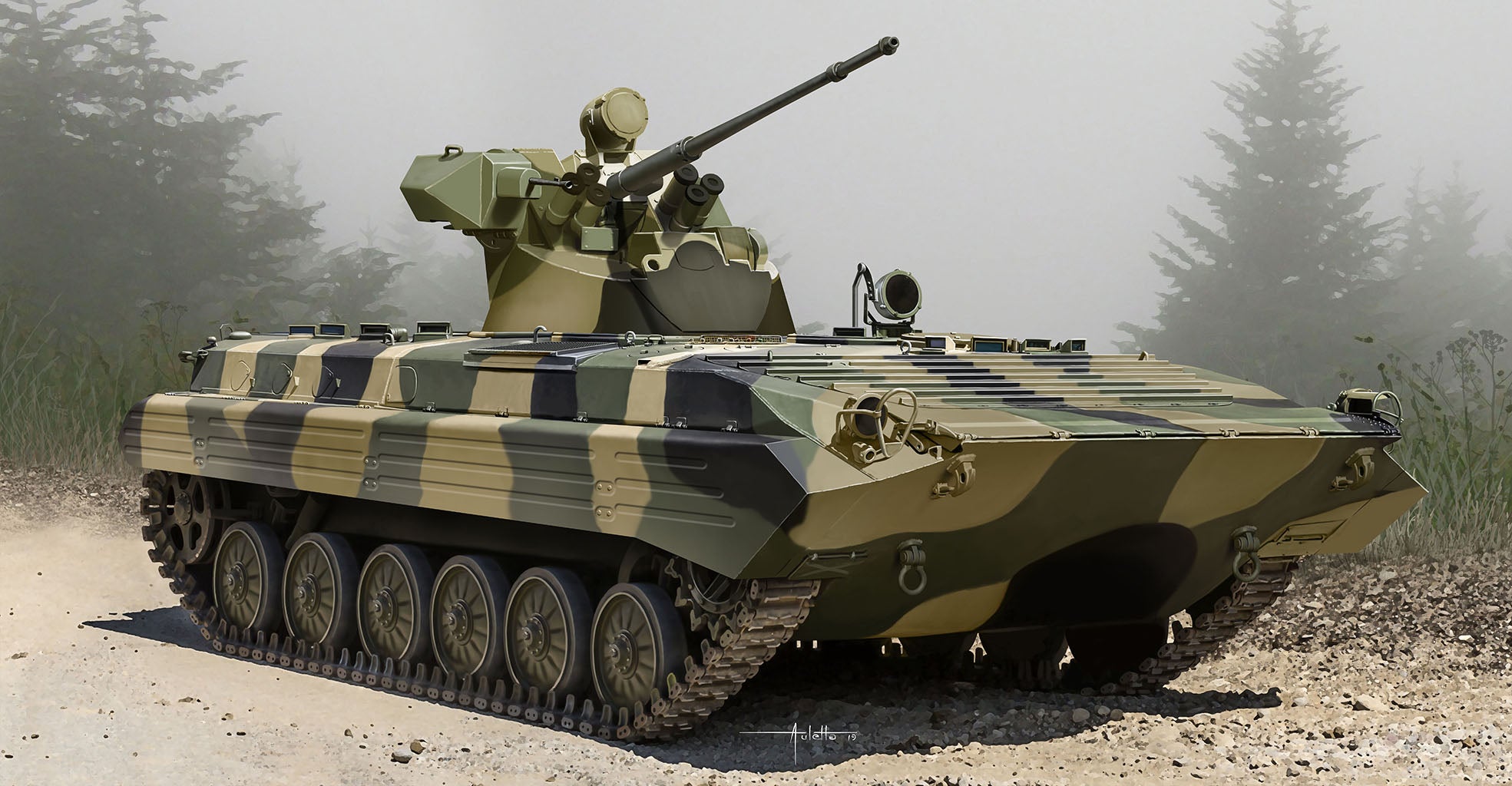 Trumpeter 09572 1/35 BMP-1AM with Trumpeter 09572 1/35 BMP-1AM with