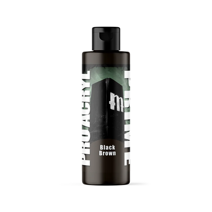 Monument Hobbies Pro Acryl PRIME Airbrush Primers Black Brown