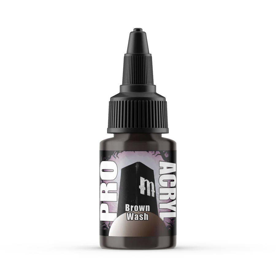 Monument Hobbies Pro Acryl Standard Brown Wash 22ml