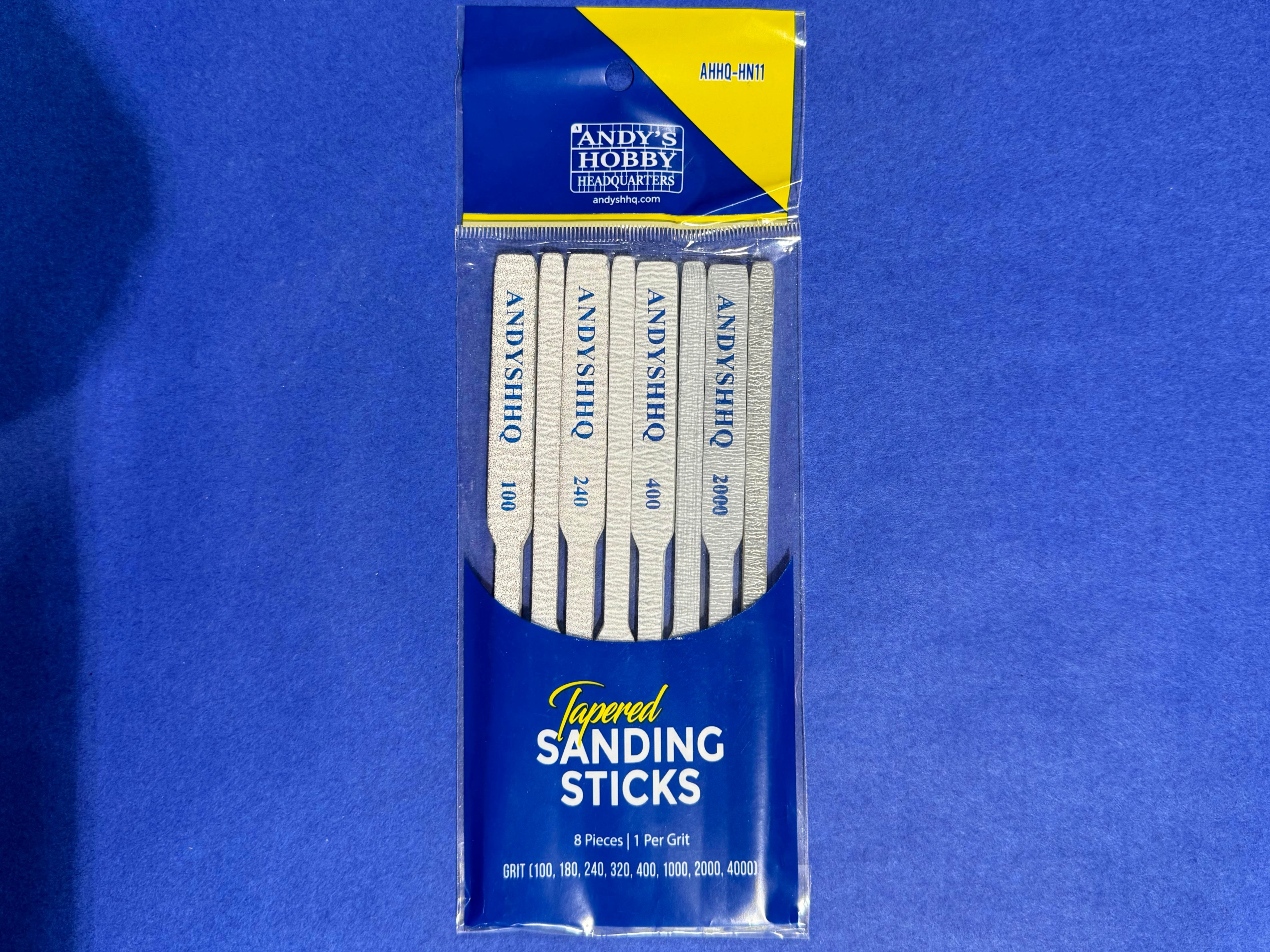 Andy's Hobby Headquarters AHHQ-HN11 Tapered Sanding Sticks