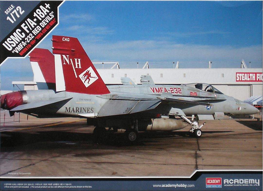 Academy 12520 USMC F/A-18A+ "VMFA-232 Red Devils"