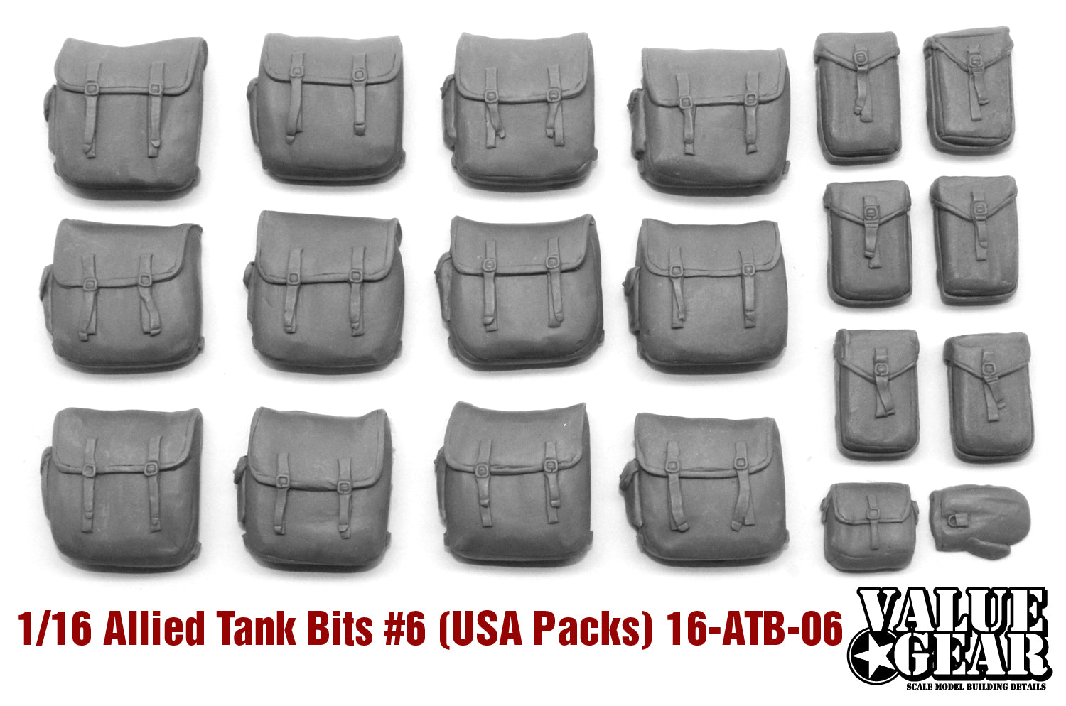 Value Gear ATB06 1/16 Allied Tank Bits #6 (USA Packs)