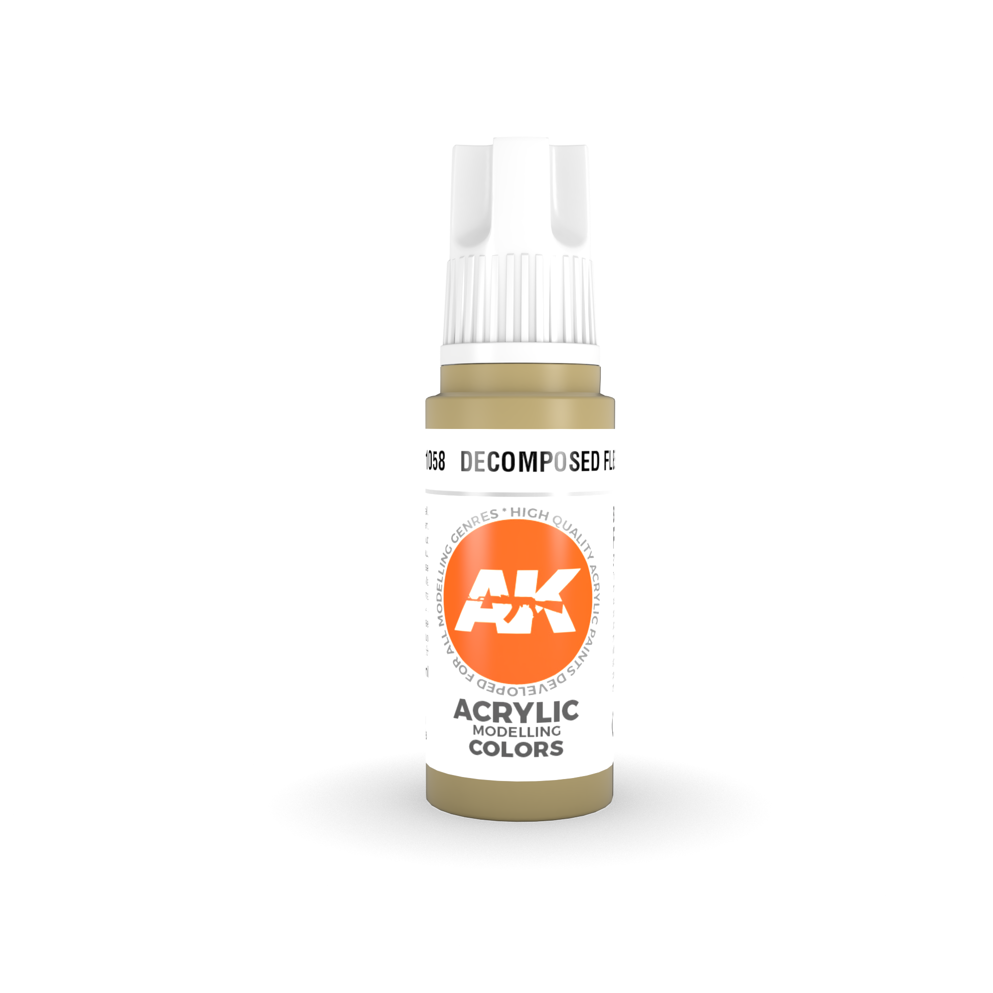 AK Interactive 3G Acrylic Decomposed Flesh 17ml