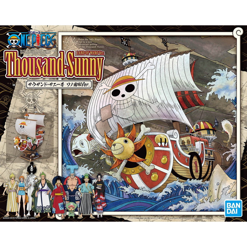 Bandai Sailing Ship Collection Thousand Sunny Land Of Wano Ver. "One P