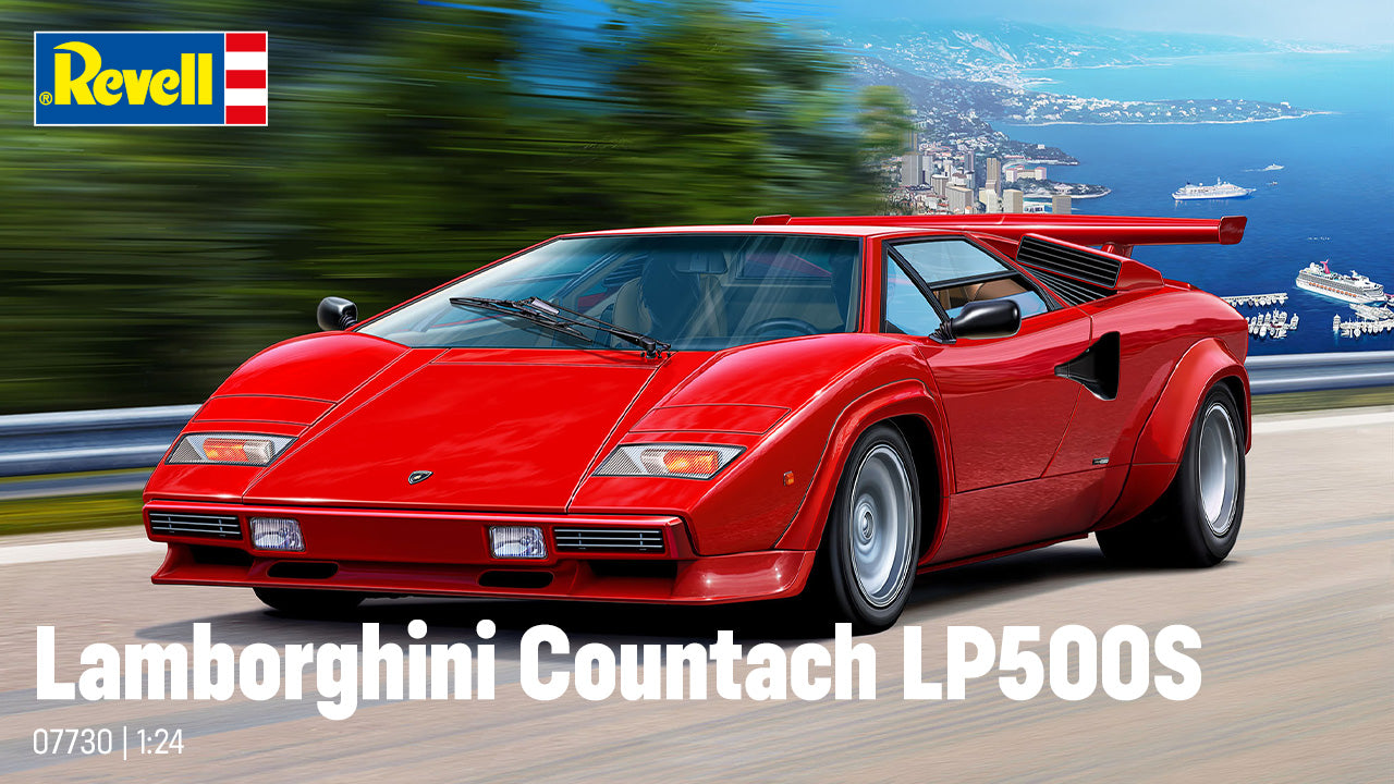 Revell 07730 1/24 Lamborghini Countach LP500S