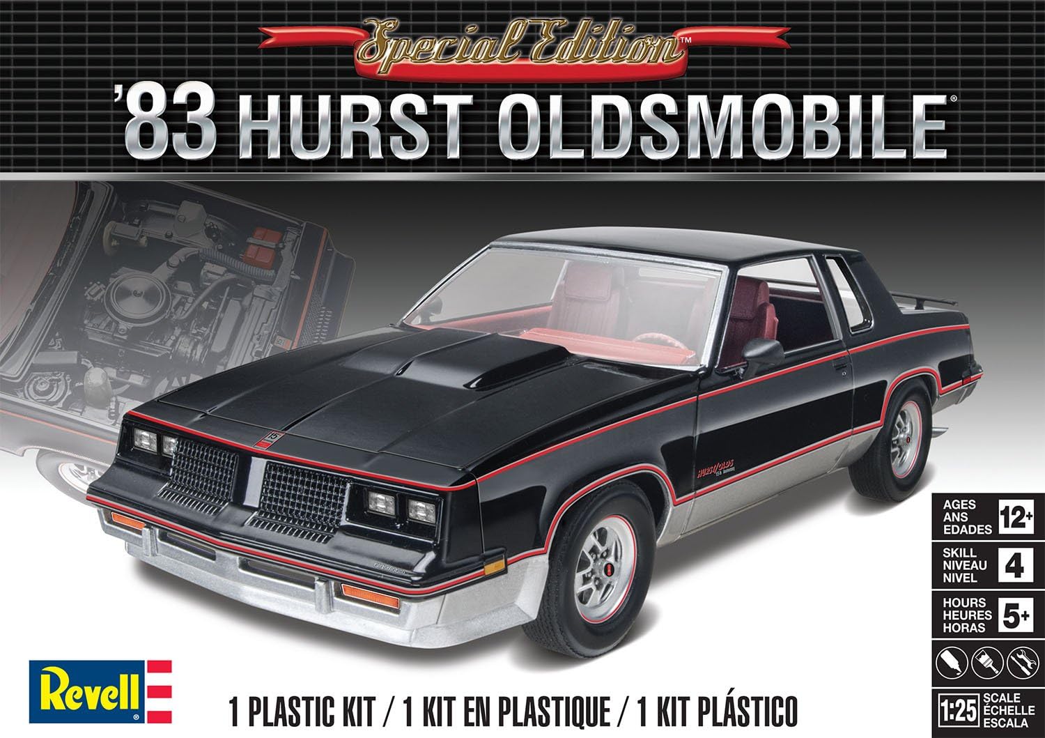 Revell 85 4317 1/25 1983 Hurst Oldsmobile