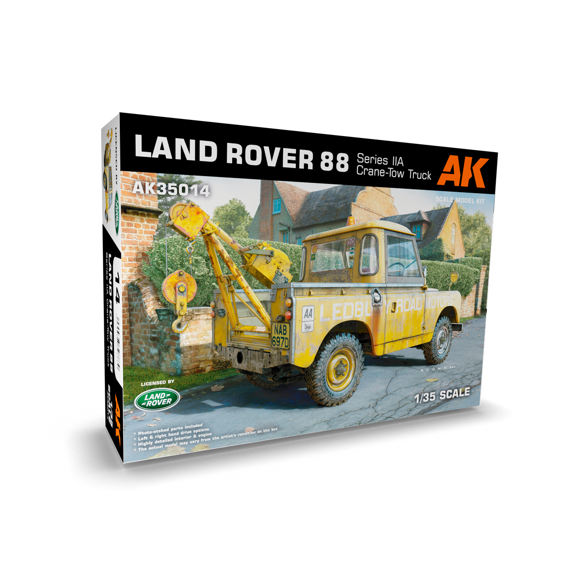 AK Interactive 35014 1/35 LAND ROVER 88 SERIES IIA CRANE-TOW TRUCK