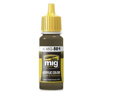 AMMO by Mig 501 FS 33105 Khaki Brown