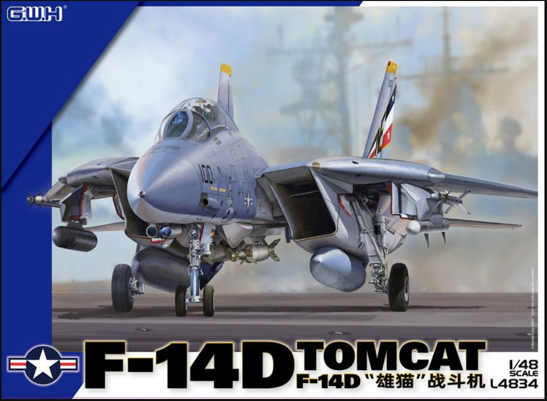 Great Wall Hobby L4834 1/48 US Navy F-14D Tomcat