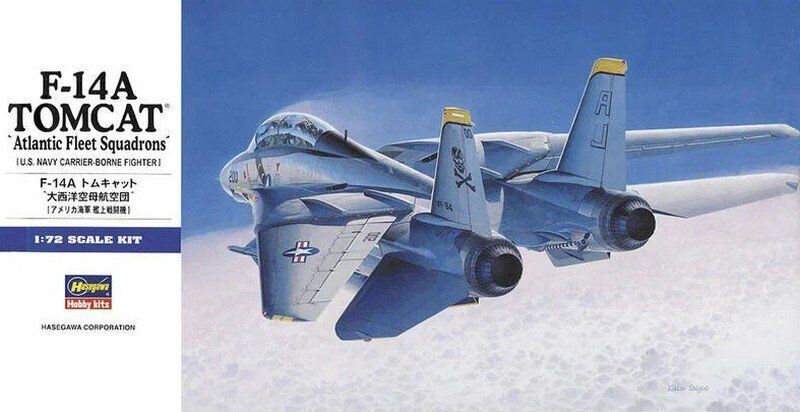 Hasegawa 00544 1/72 F-14A Tomcat (Atlantic FS)