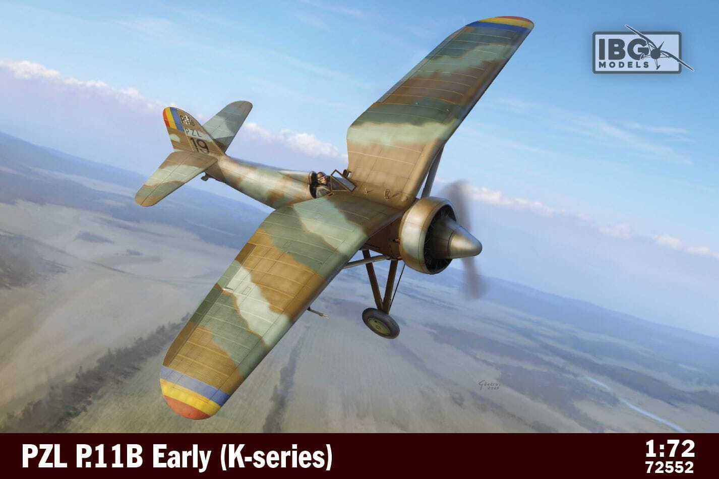 IBG 72552 1/72 PZL P.11B Early (K-series)