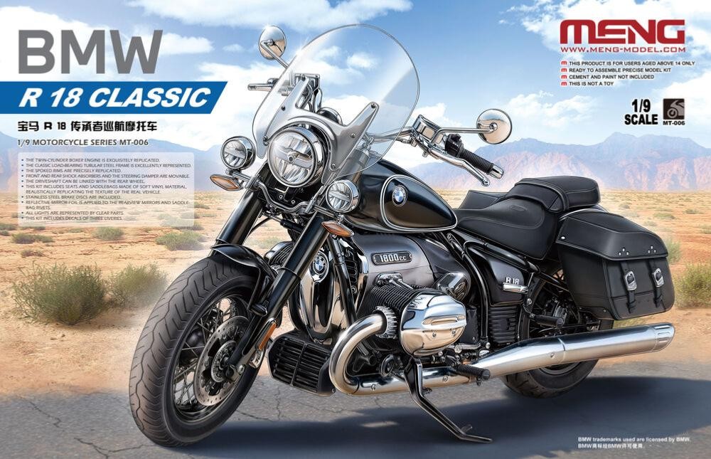 Meng MT006 1/9 R18 CLASSIC MOTORCYCLE