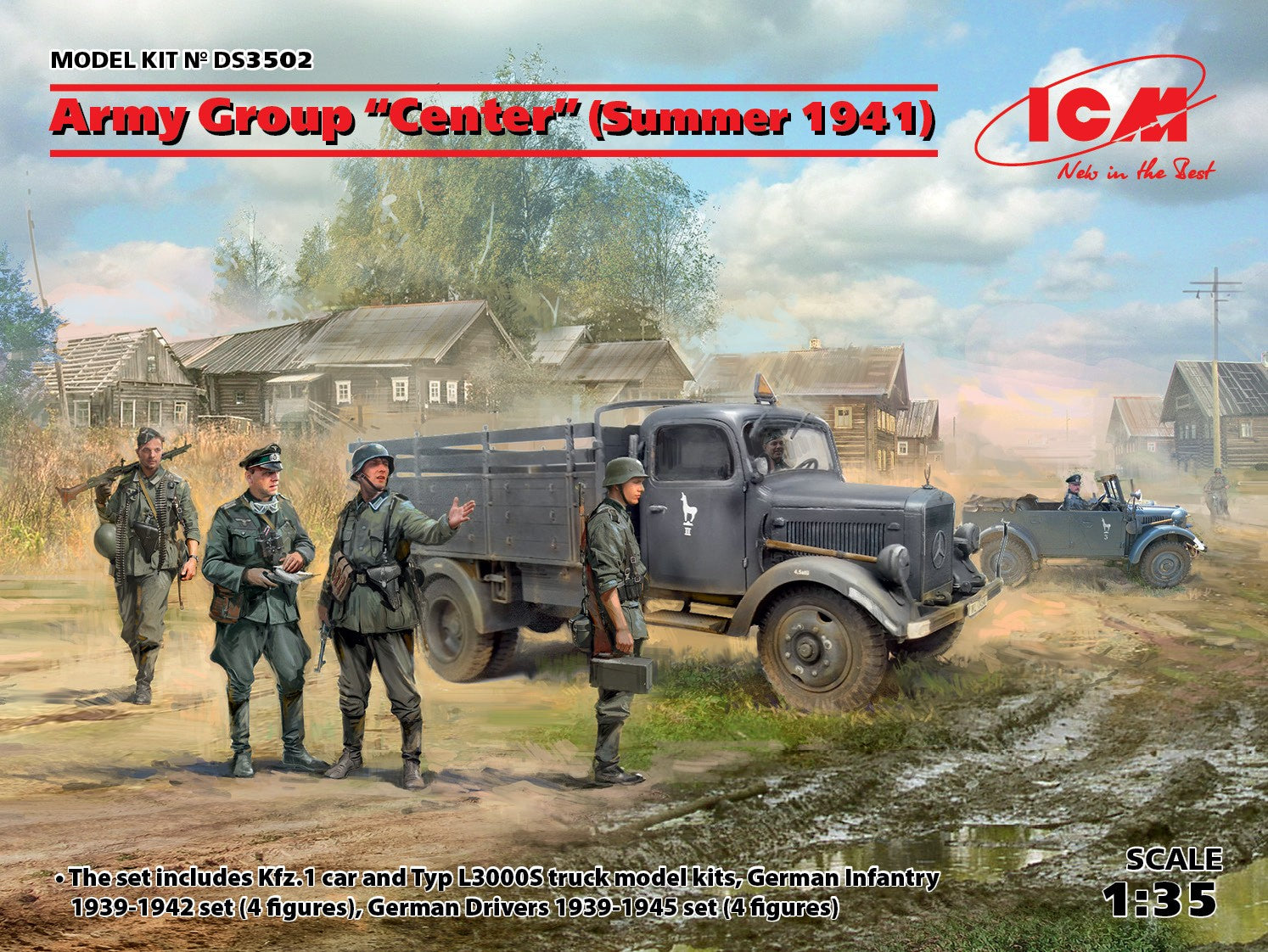 ICM DS3502 1/35 Army Group ÒCenterÓ (Summer 1941) Set