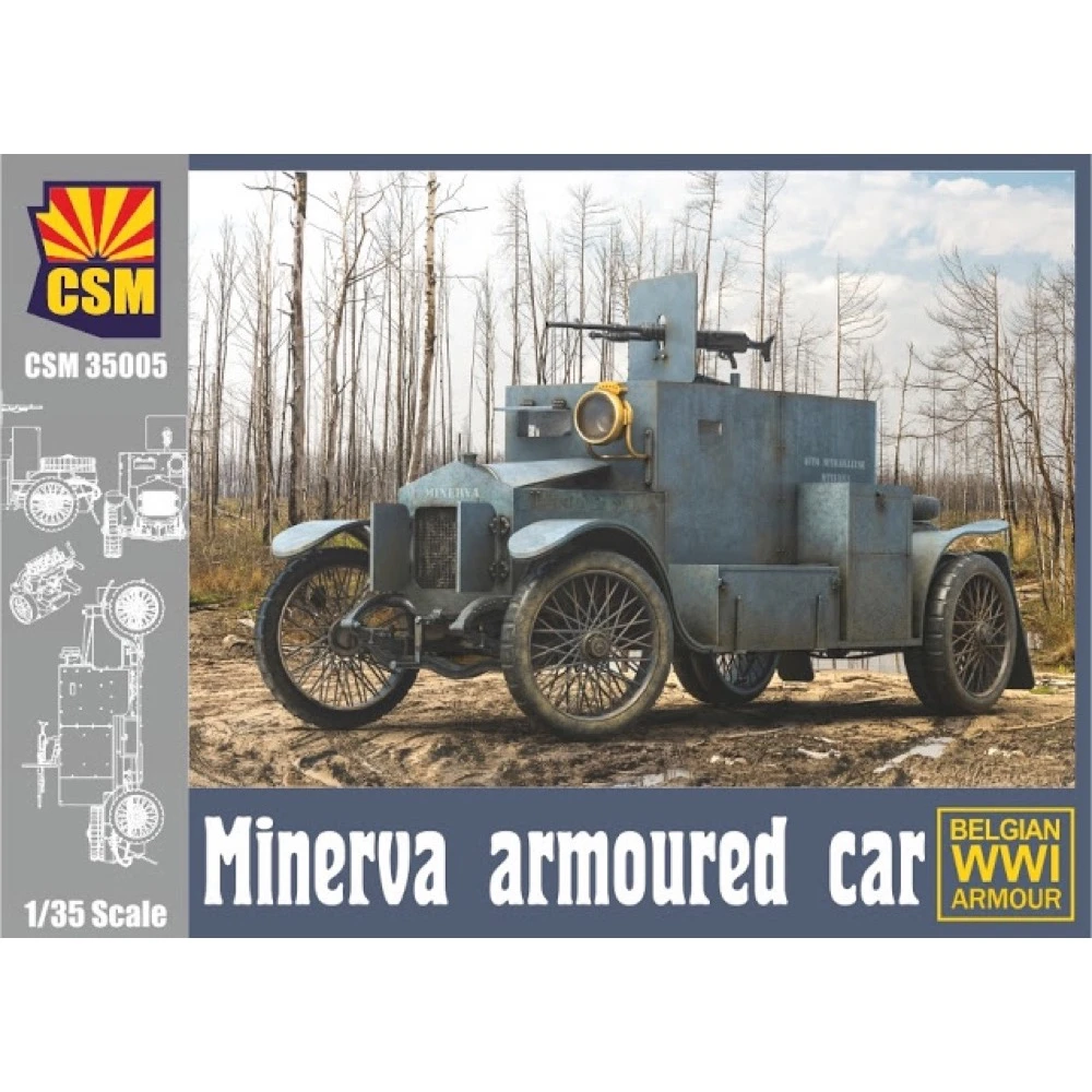 Copper State Models 35004 1/35 Minerva Armoured Car