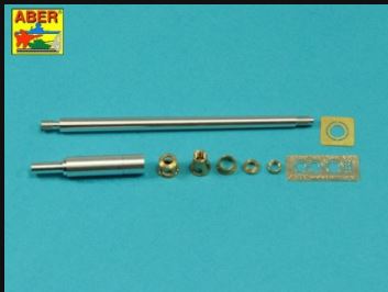 ABER 35L008 1/35 88mm KwK 43/3 L/71 barrel for German Heavy Tank Tiger