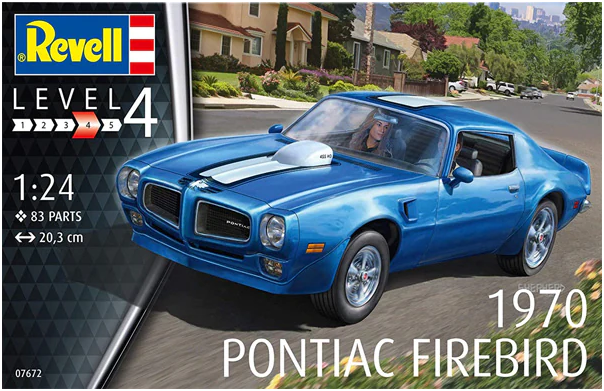 Revell 7672 1/24 1970 Pontiac Firebird