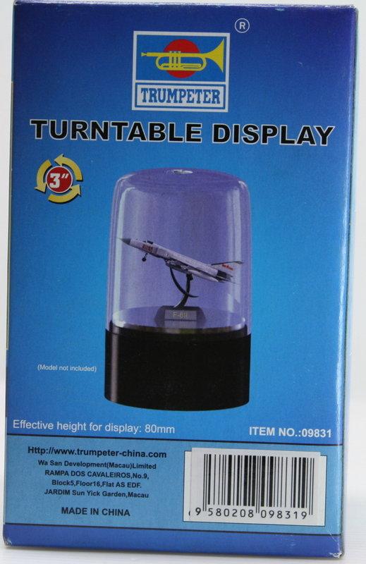 Master Tools 09831 Turntable 84 X 47mm with 83mm Dome (Round Top)