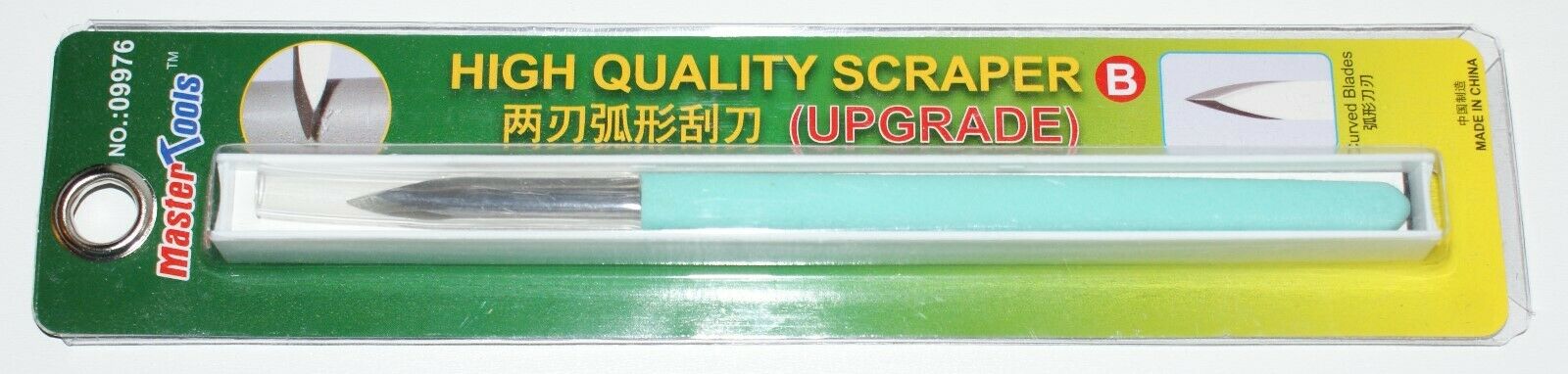 Master Tools 09976 Curved Blade Scraper