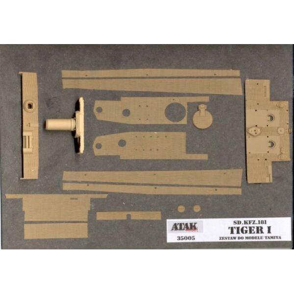 ATAK 35005 1/35 Zimmerit for Tiger Late (Tamiya)