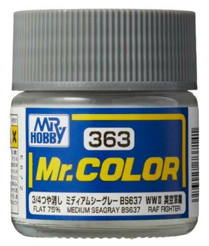 Mr. Color 363 - Medium Seagray BS637 (RAF Standard Color/WWII Mid-Late