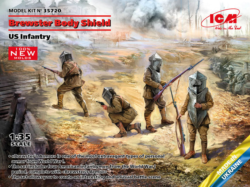 ICM 35720 1/35 Brewster Body Shield, US Infantry