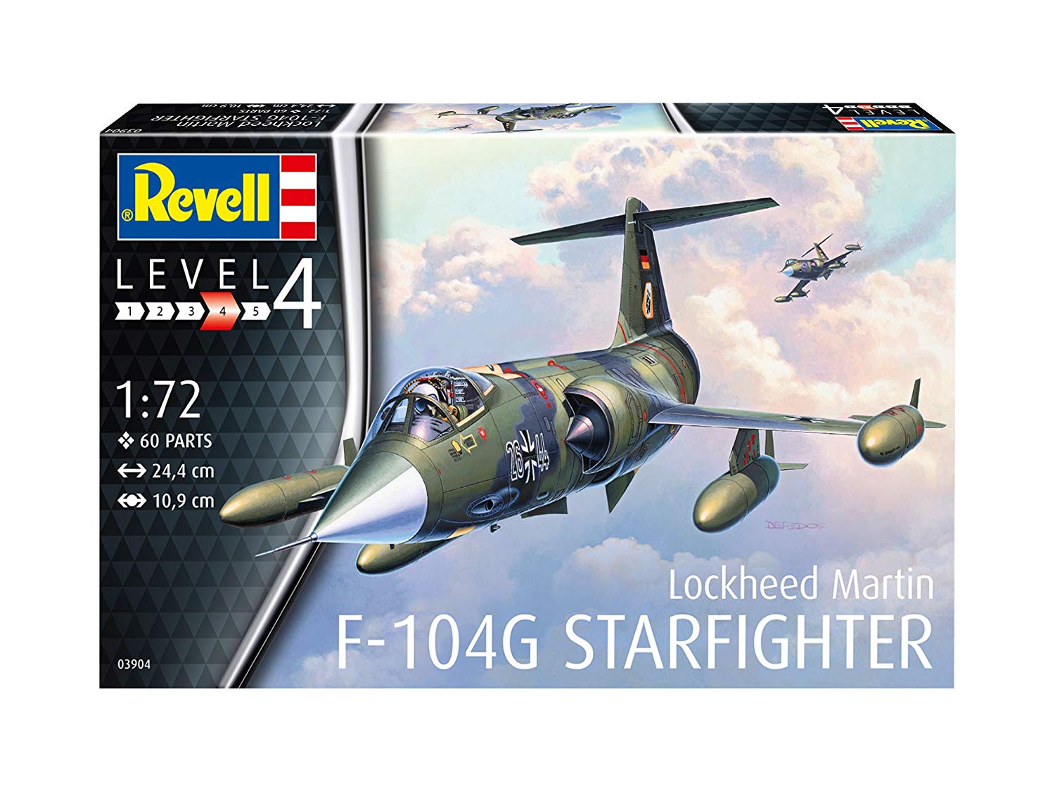 Revell 3904 1/72 F-104G Starfighter (Lockheed Martin)