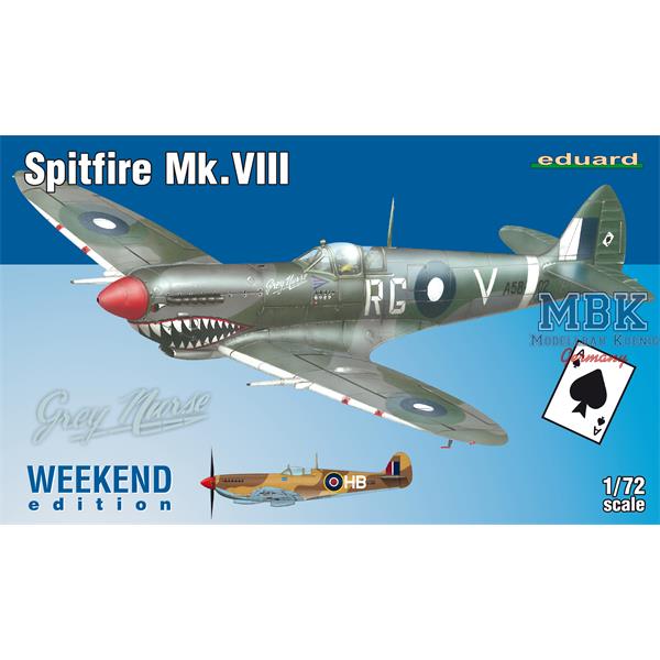 Eduard 7442 1/72 Spitfire Mk.VIII -Weekend Edition-