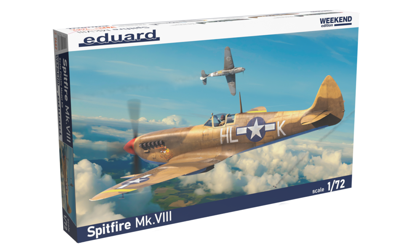 1/72 Eduard 7462 Spitfire Mk. VIII - Weekend Edition