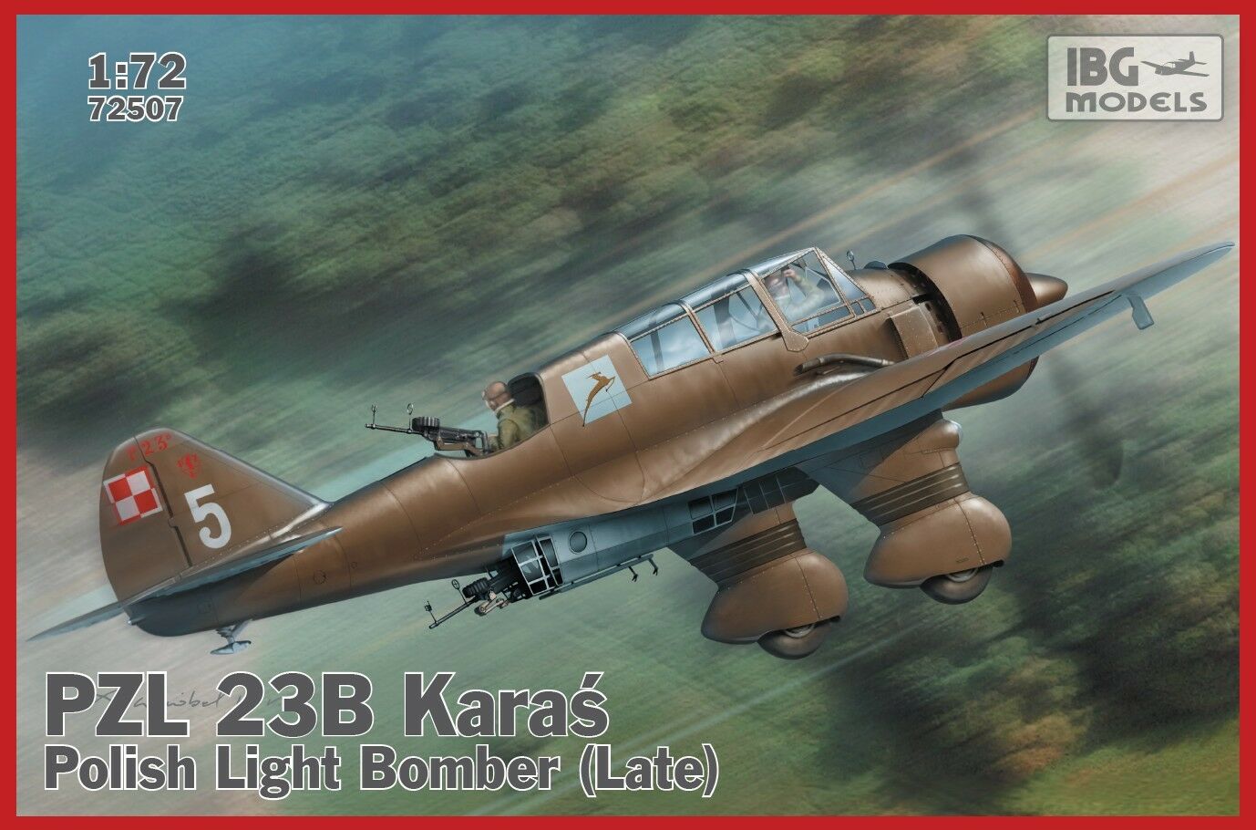 IBG 72507 1/72 PZL.23B Karas - Late Production