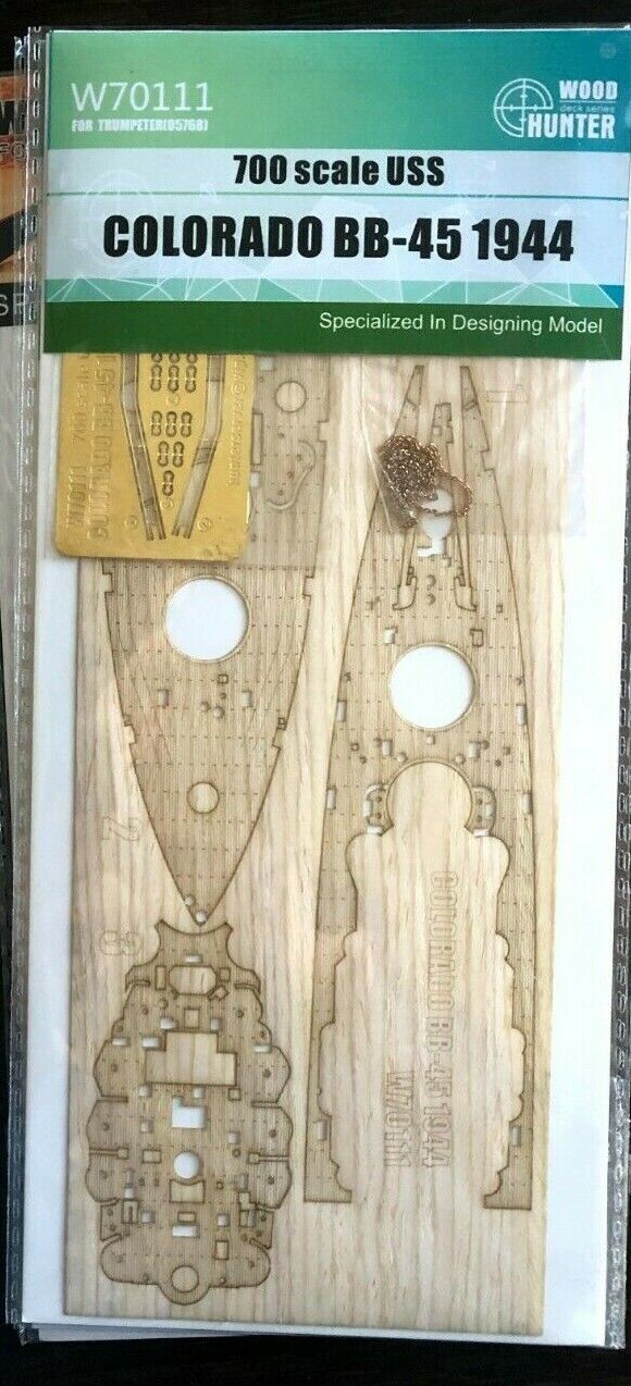 FlyHawk W70111 1/700 USS COLORADO BB-45 1944 (FOR TRUMPETER 05768) Woo