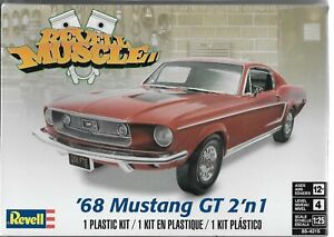 Revell 854215 1/25 1968 MUSTANG GT