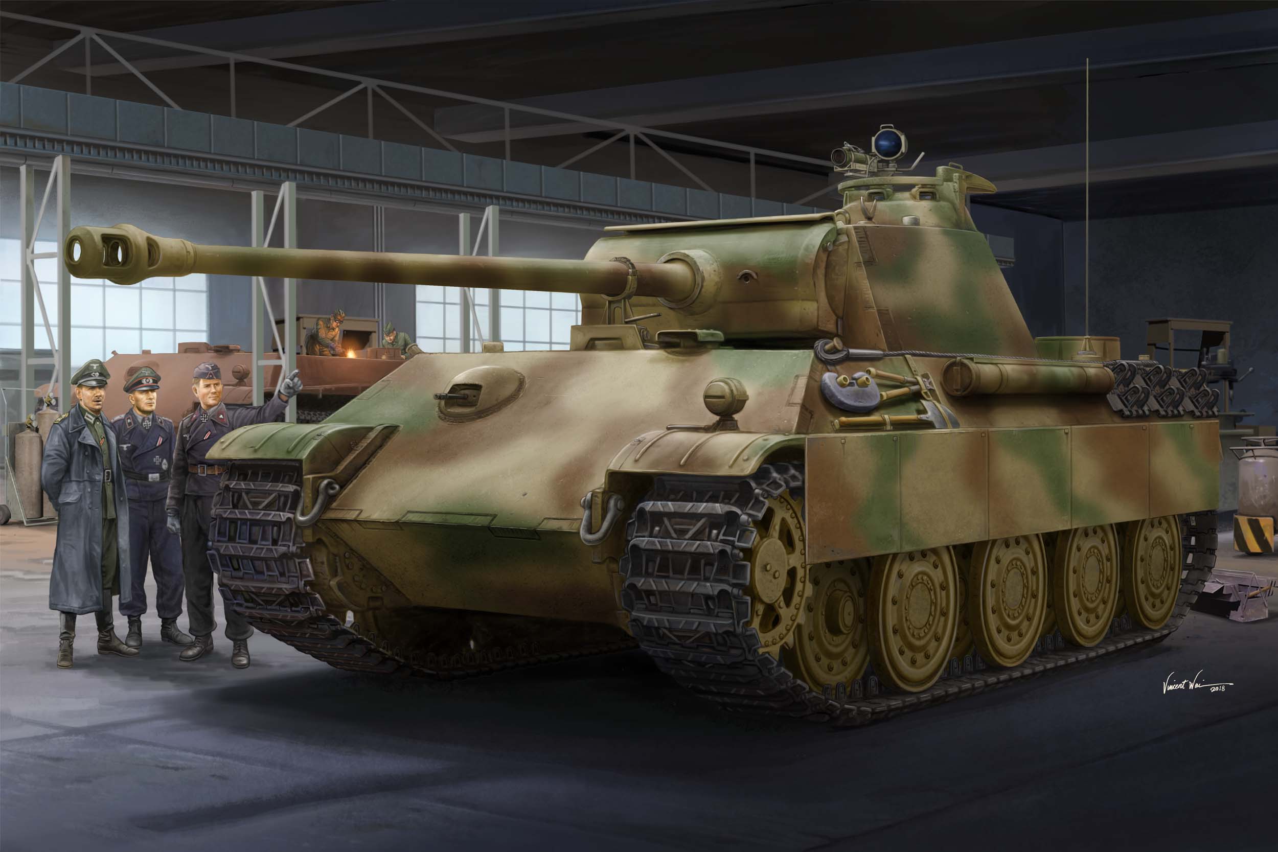 Trumpeter 00929 1/16 Sd.Kfz.171 Panther G Late